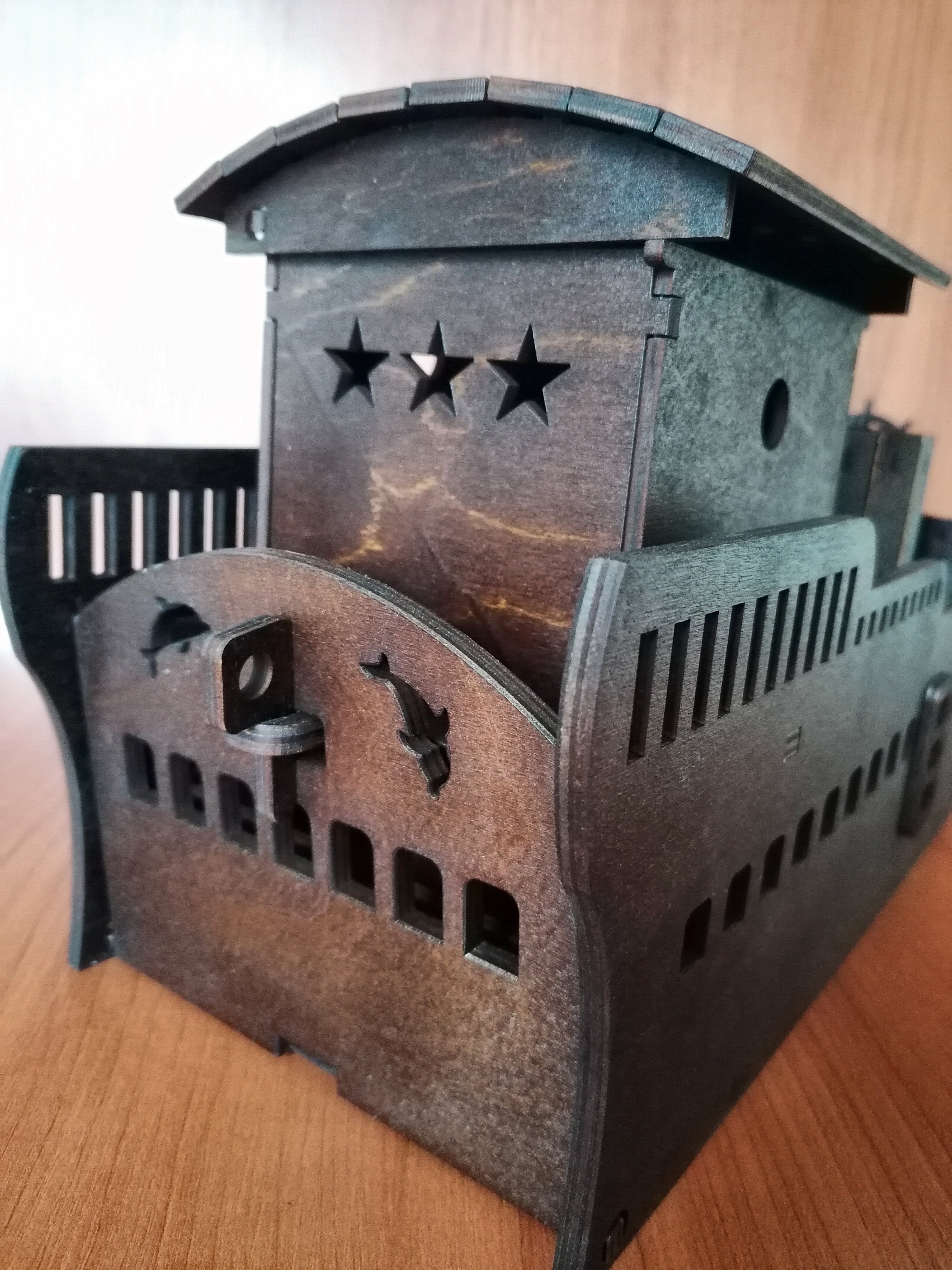 Wooden Mini Bar Boat | Etsy