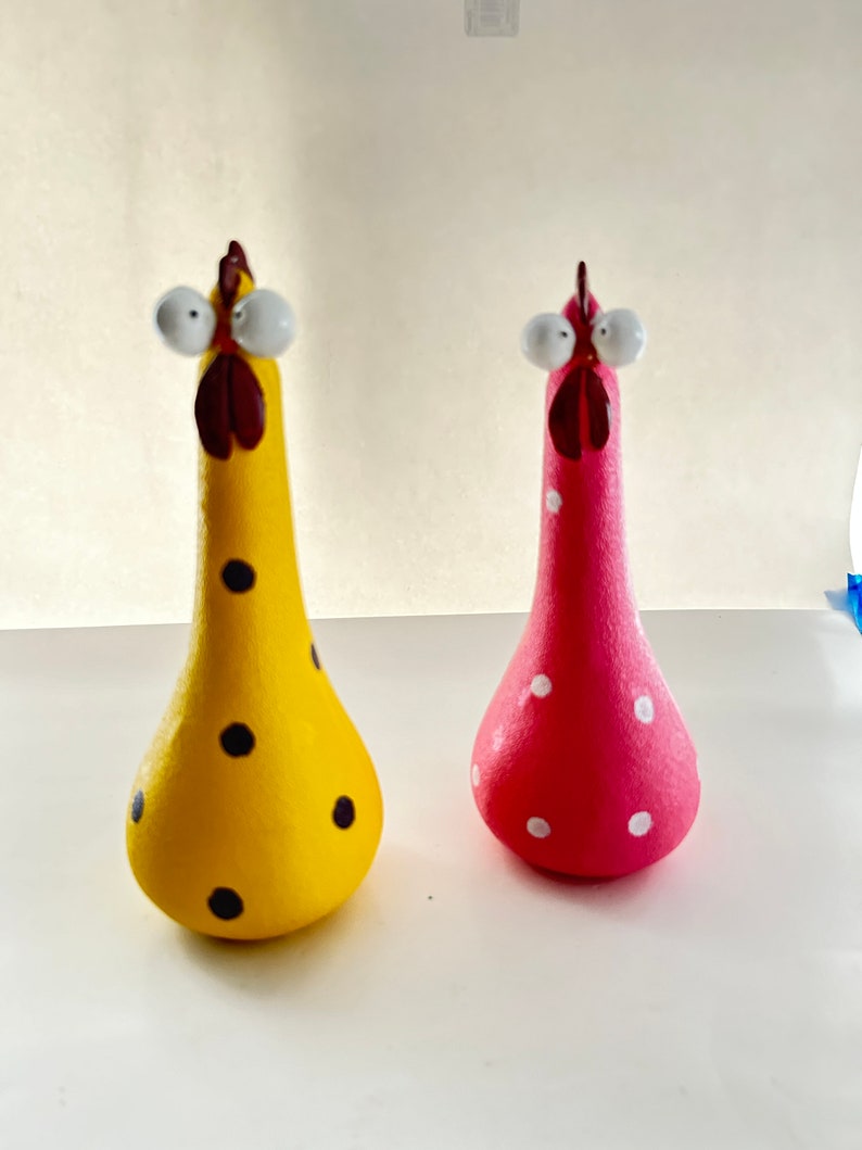 Chicken Figure Decor - Etsy