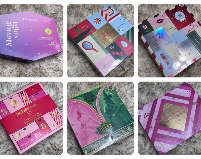 Girls Advent Calendar, 24 Day Advent Calendar, 12 Day Advent Calendar ...