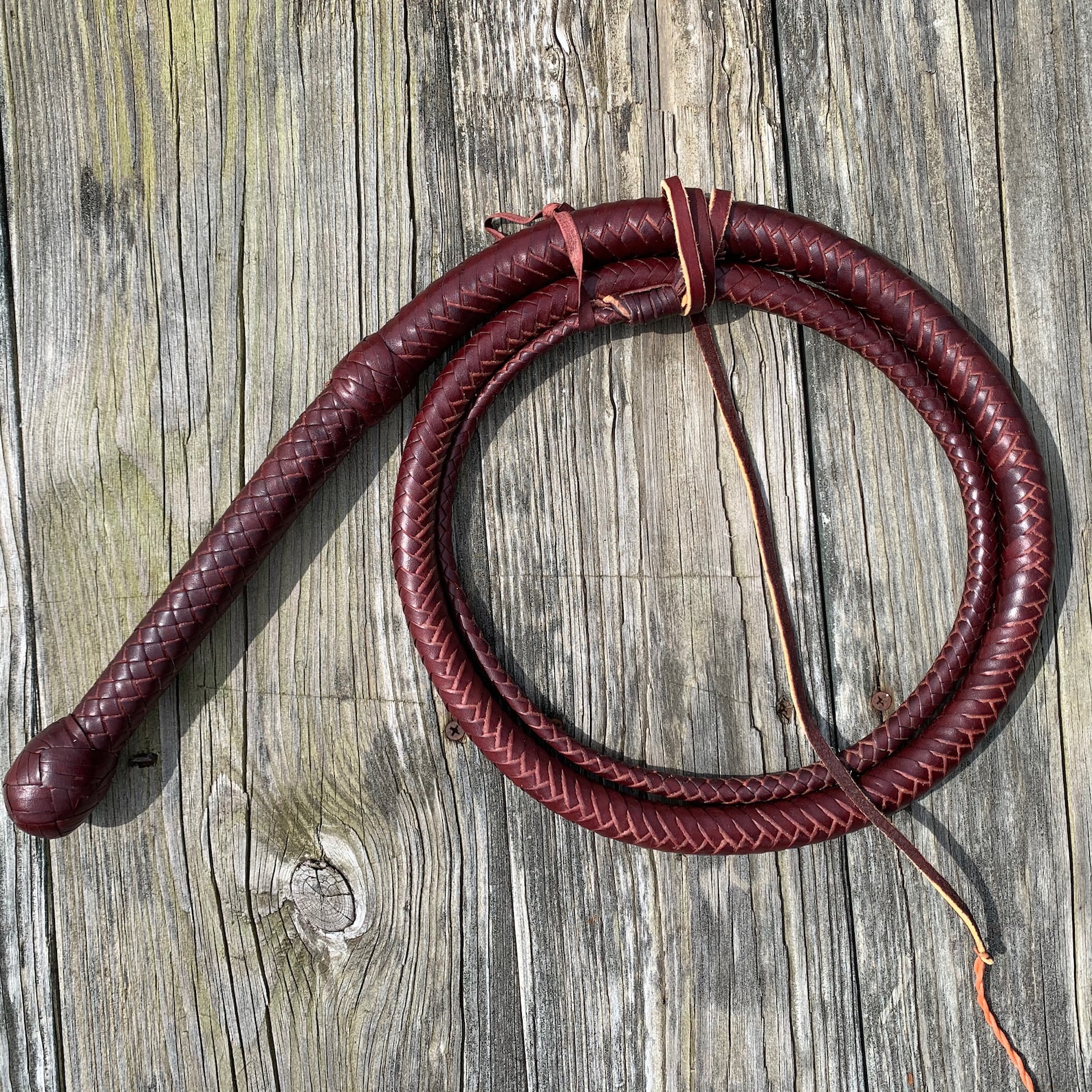 6 12 Plait Bullwhip Made to Order | Etsy