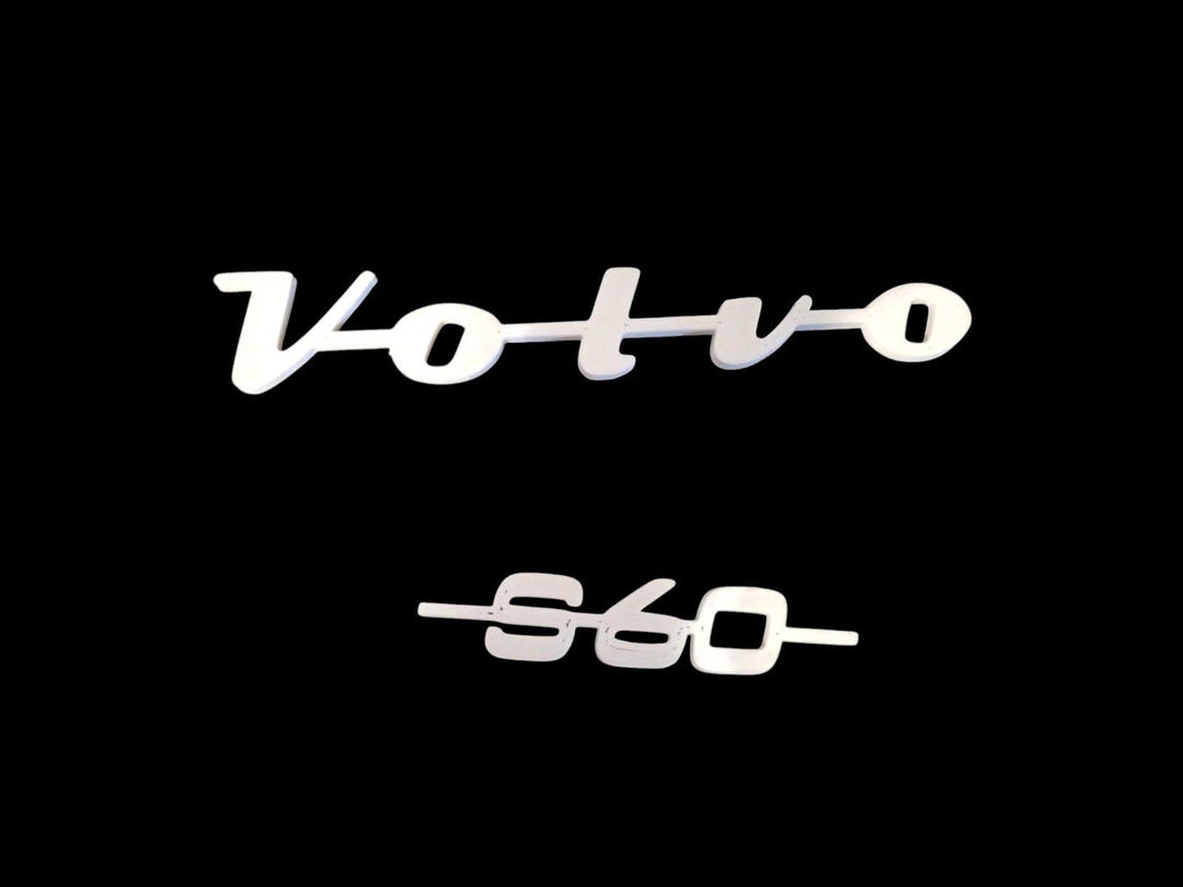 Letters for Volvo Cars on Front Grills or Back - Etsy
