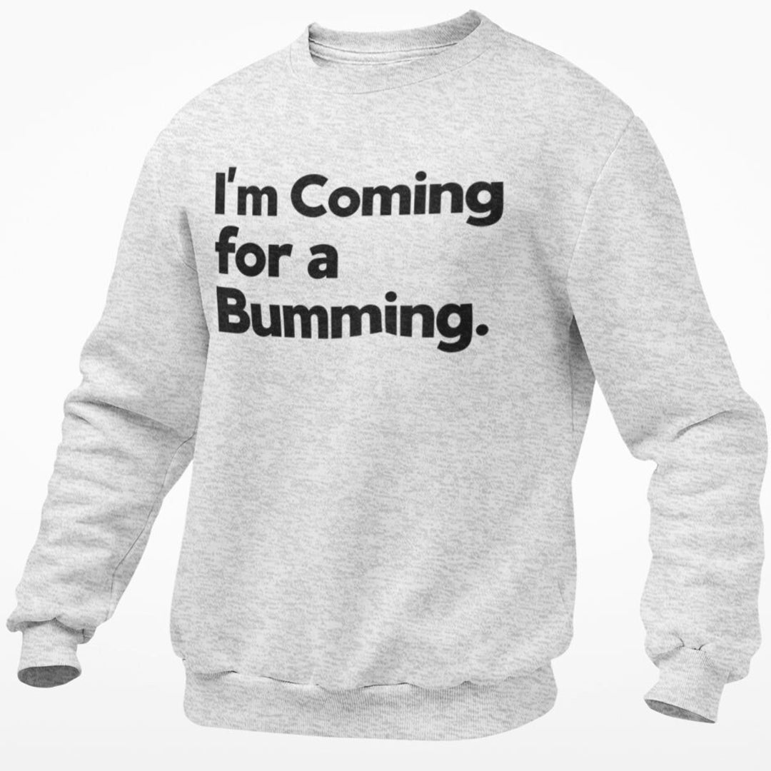 I'm Coming for A Bumming Jumper Sweatshirt / Rude Adult Gay Humour ...