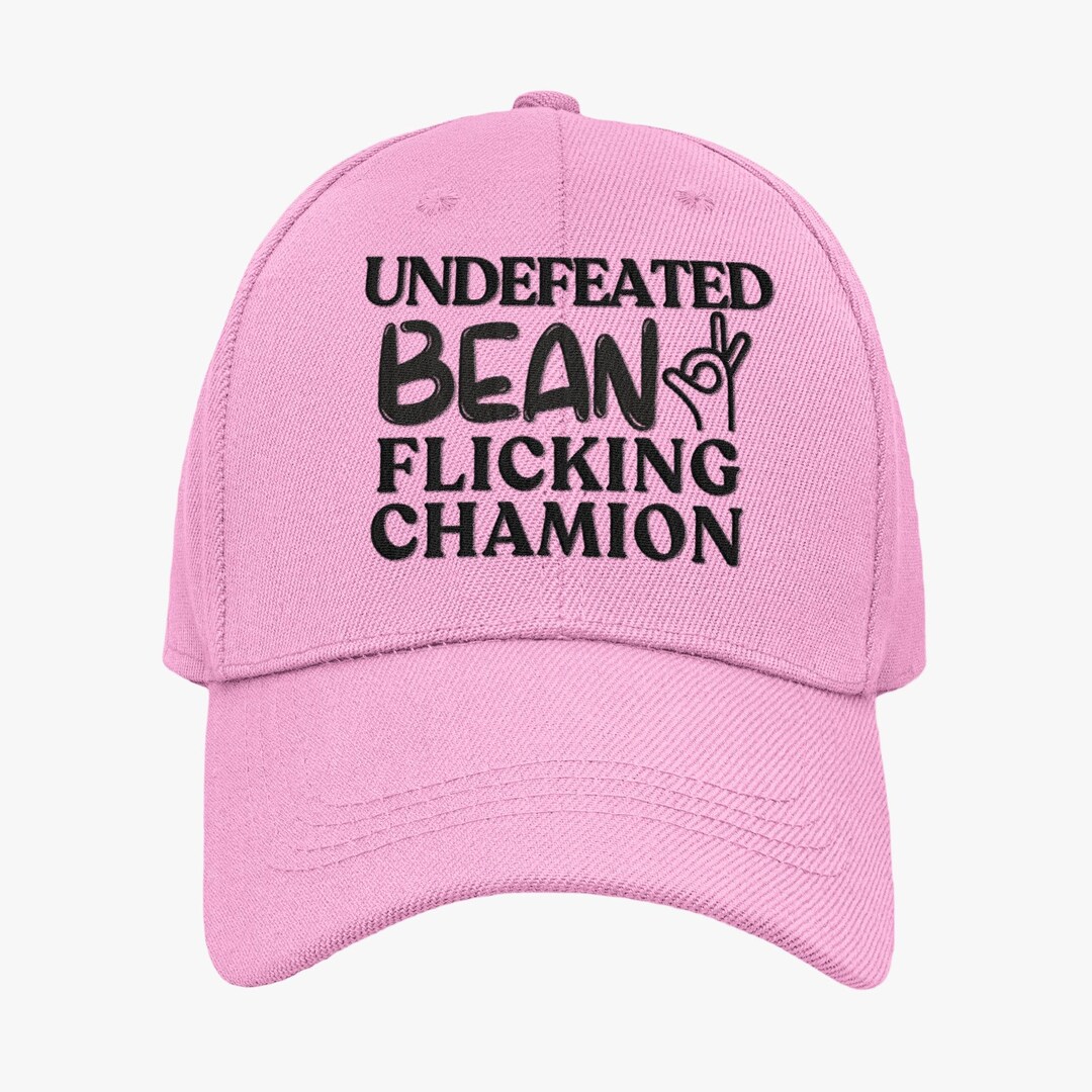 Lesbian Cap Undefeated Bean Flicking Champion Funny Rude Clit Destroyer ...