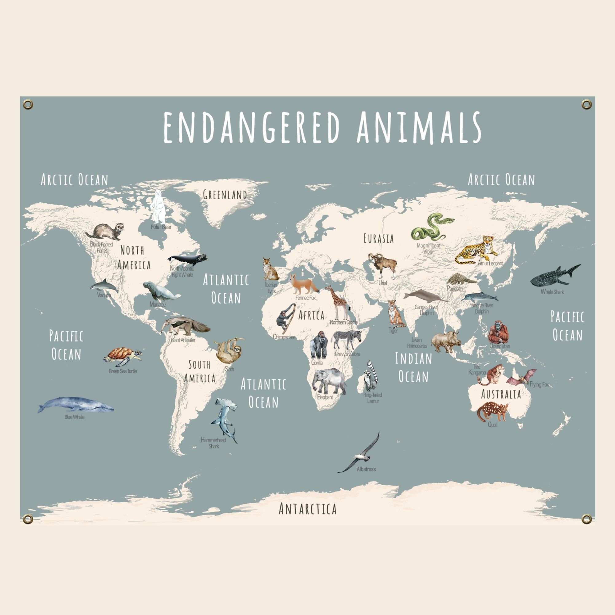 Endangered Species Map