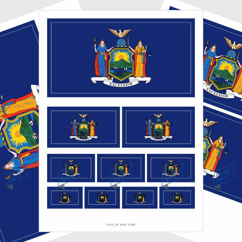 New York Flag - Etsy