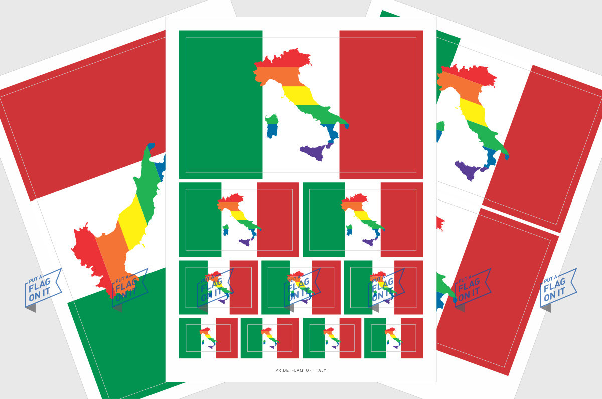 Italian Pride Flags