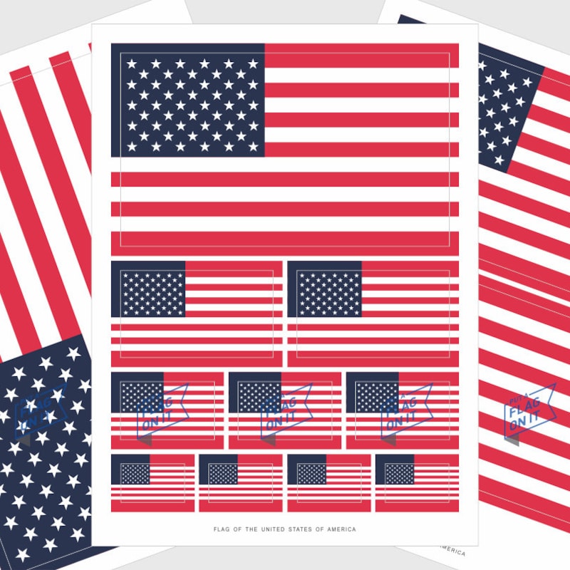 American Flag Stickers - Etsy
