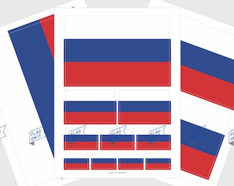 Russian Flag Sticker - Etsy