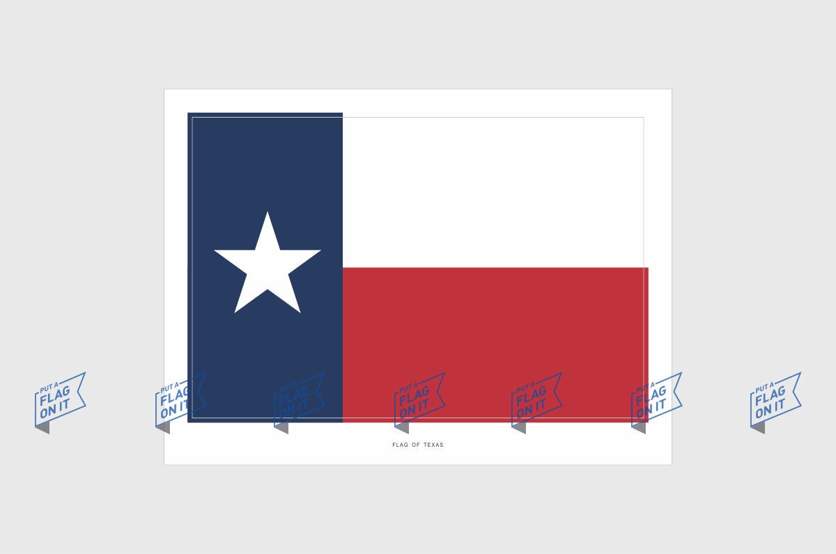 Texas Flag Sticker Weatherproof Vinyl State Flag Stickers - Etsy