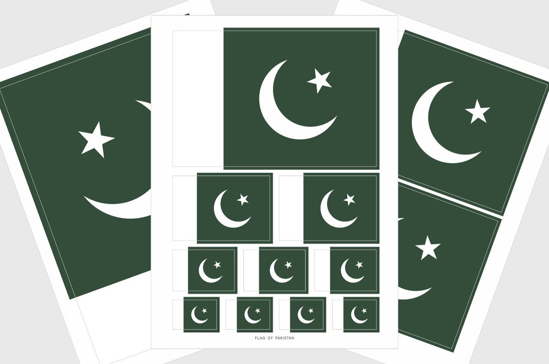 Pakistan Flag Stickers - Etsy UK
