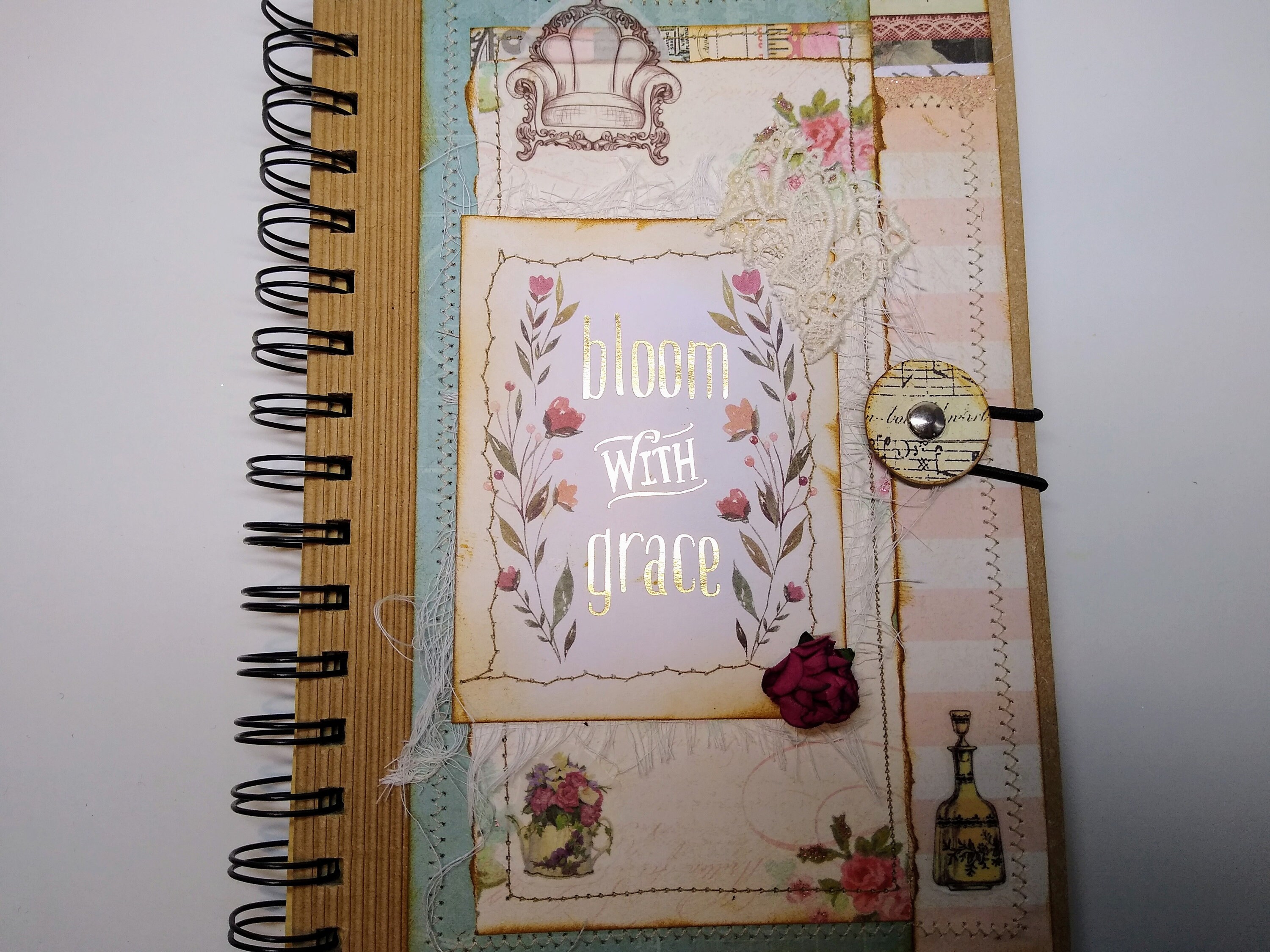 Writing Journal W/decorated Cover - Etsy