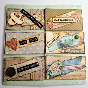 Altered Paper Clips, Vintage Style, Junk Journal or Bookmarks - Etsy