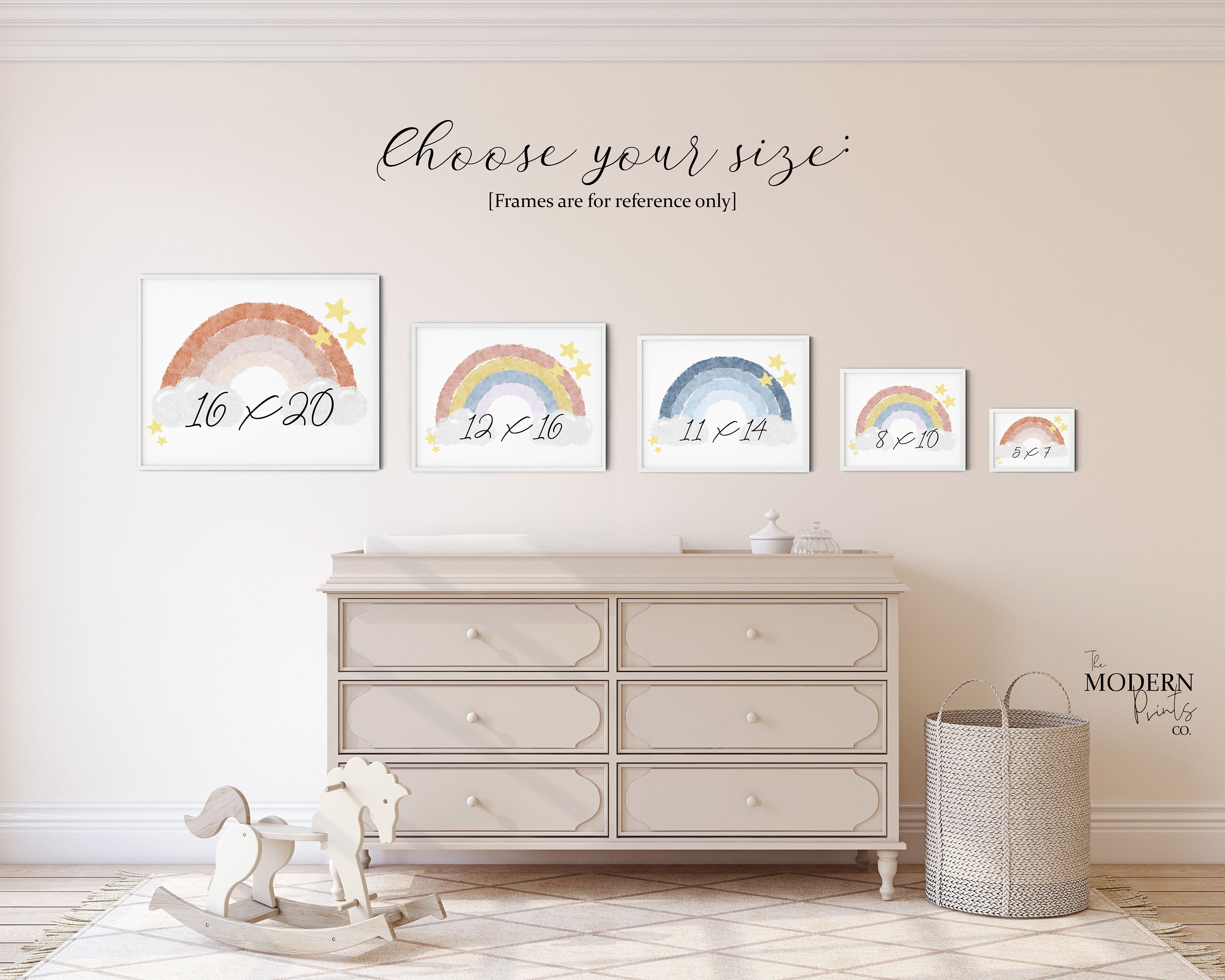 Personalized Rainbow Name, Custom Baby Name Rainbow Art, Printable ...