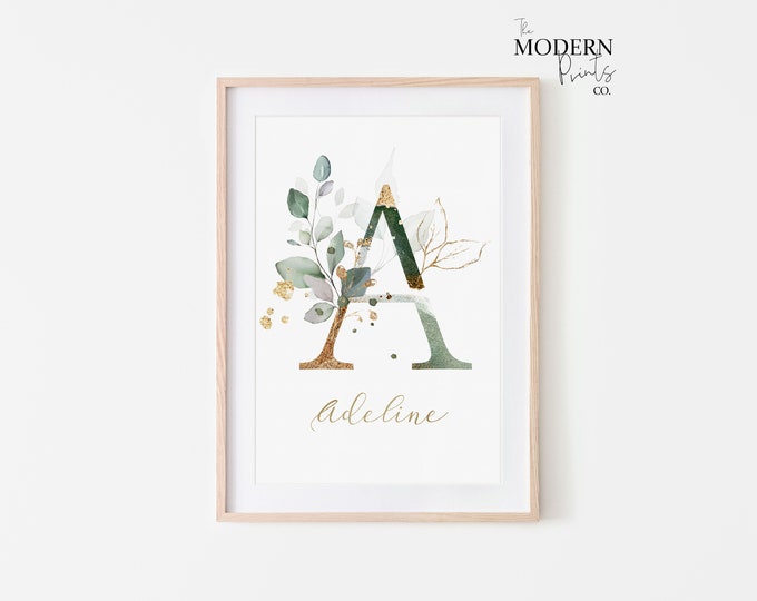 Personalized Monogram Digital Download Custom Baby Name - Etsy