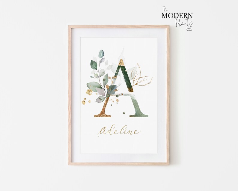 Personalized Monogram Digital Download Custom Baby Name - Etsy
