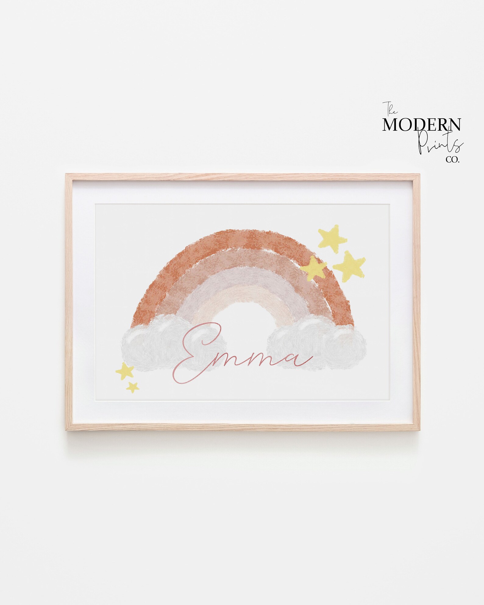 Personalized Rainbow Name, Custom Baby Name Rainbow Art, Printable ...