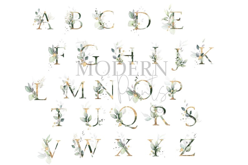 Personalized Monogram Digital Download Custom Baby Name - Etsy