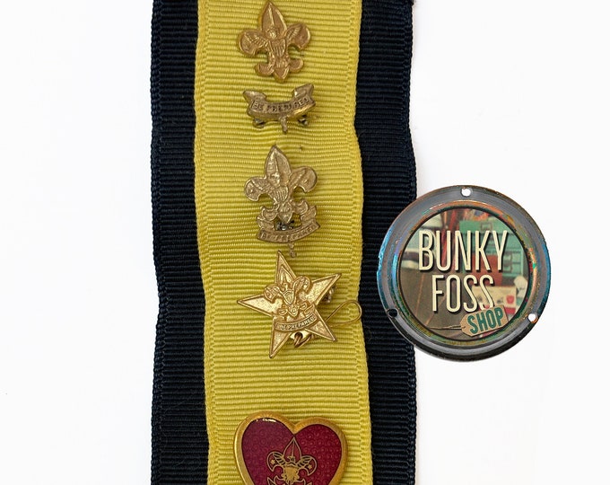 Vintage Boy Scouts of America Rank Badge Pins Set, BSA Rank Pins, BSA ...