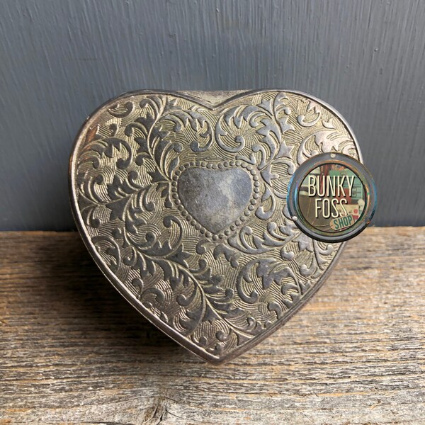 Heart Trinket Box - Etsy