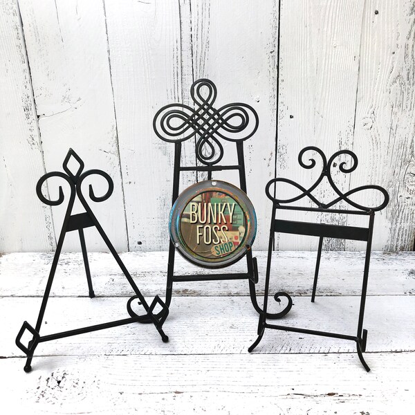 Wrought Iron Picture Stands - Etsy