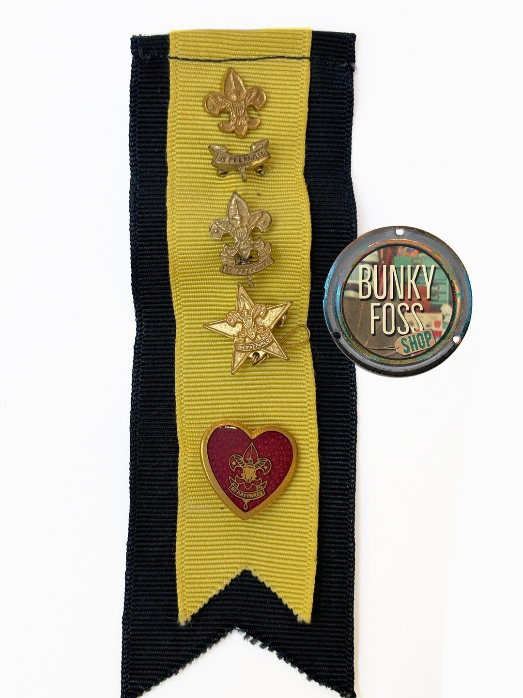 Vintage Boy Scouts of America Rank Badge Pins Set, BSA Rank Pins, BSA ...