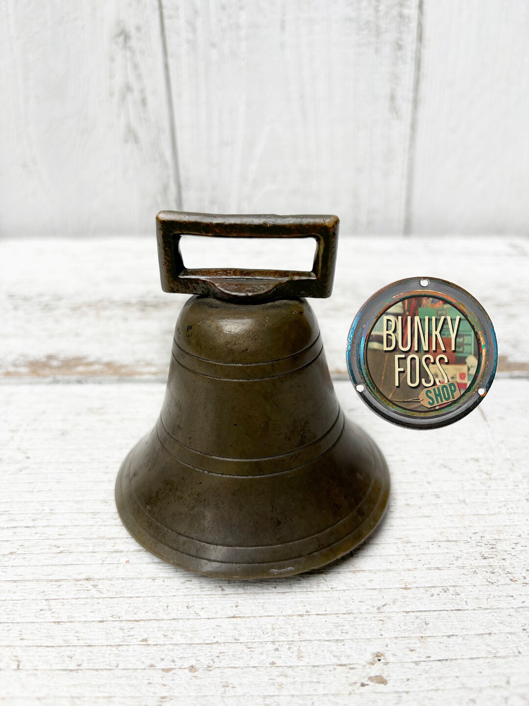 Vintage Bronze Sheep/cow Bell, Old Bell, Bronze Bell, Vintage Farm Bell ...