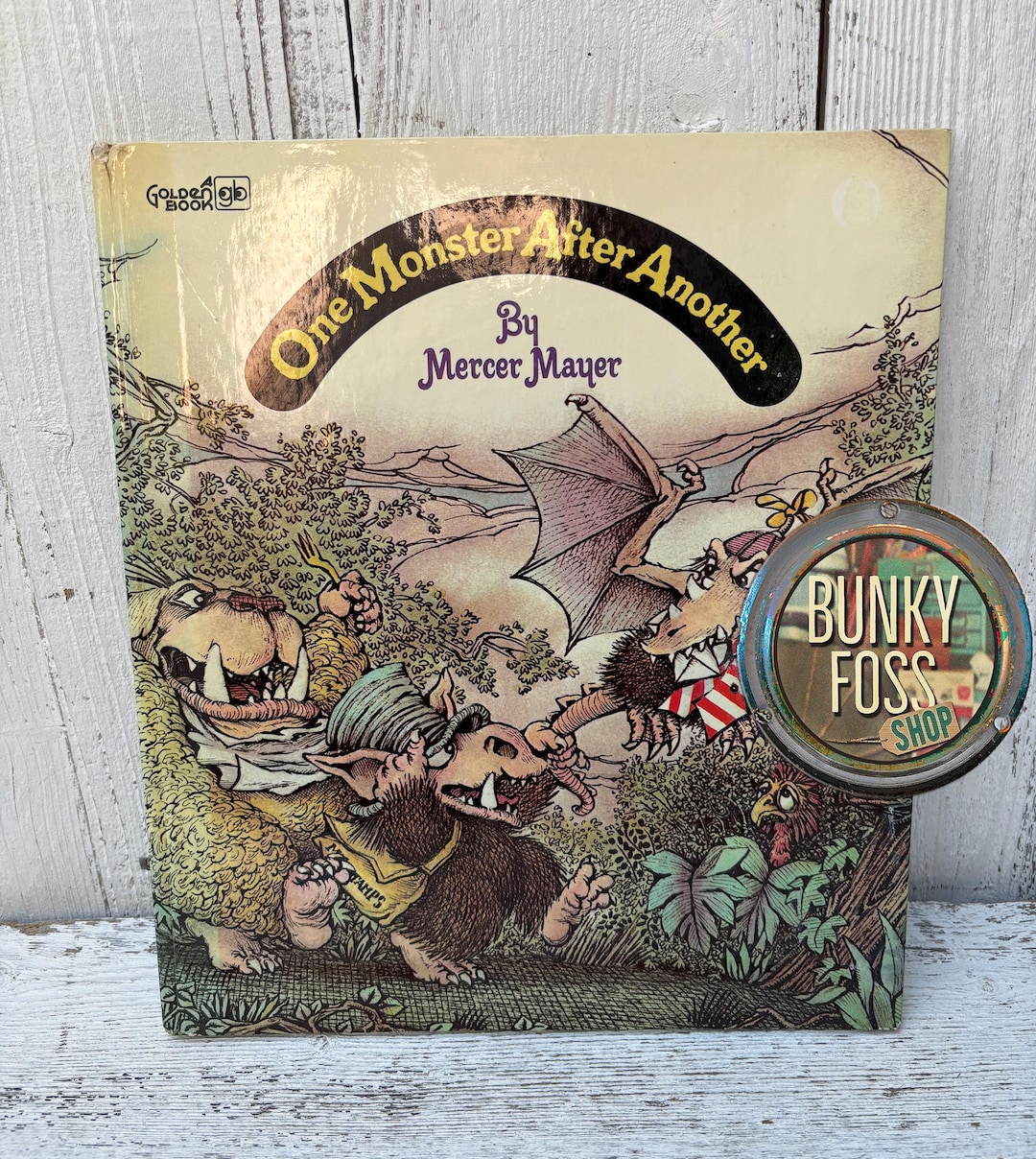 Vintage 1974 First Edition "one Monster After Another' Book by Mercer ...