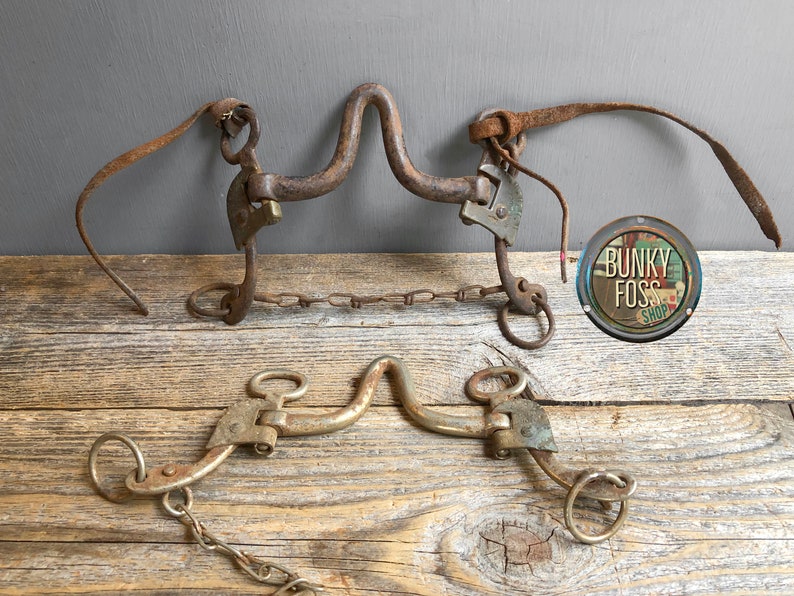 Vintage Brazilian Iron Horse Port Bits Vintage Horse Bits - Etsy