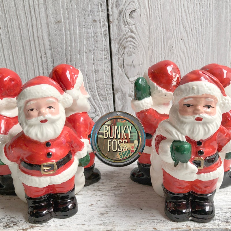 Santa Candles - Etsy