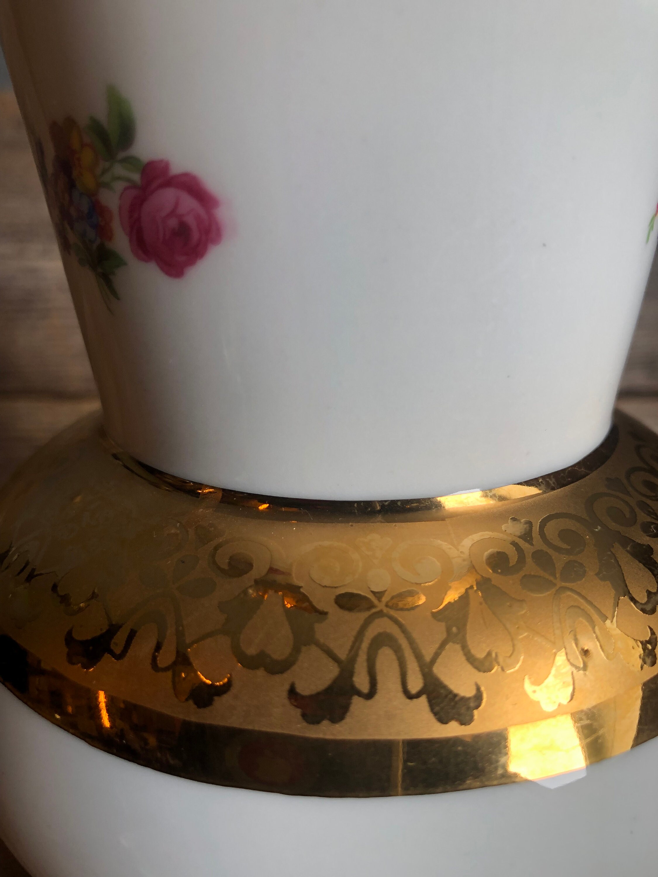 RARE Vintage Casa Bohemia SA Sneroll Porcelain Vase Sneroll - Etsy