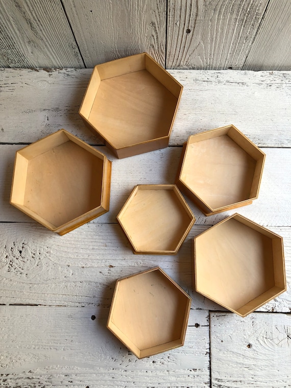 Antique Chinese Pyrography Bamboo Nesting Boxes, Vint… - Gem