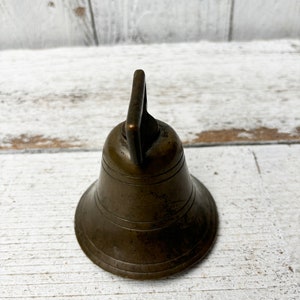 Vintage Bronze Sheep/cow Bell, Old Bell, Bronze Bell, Vintage Farm Bell ...