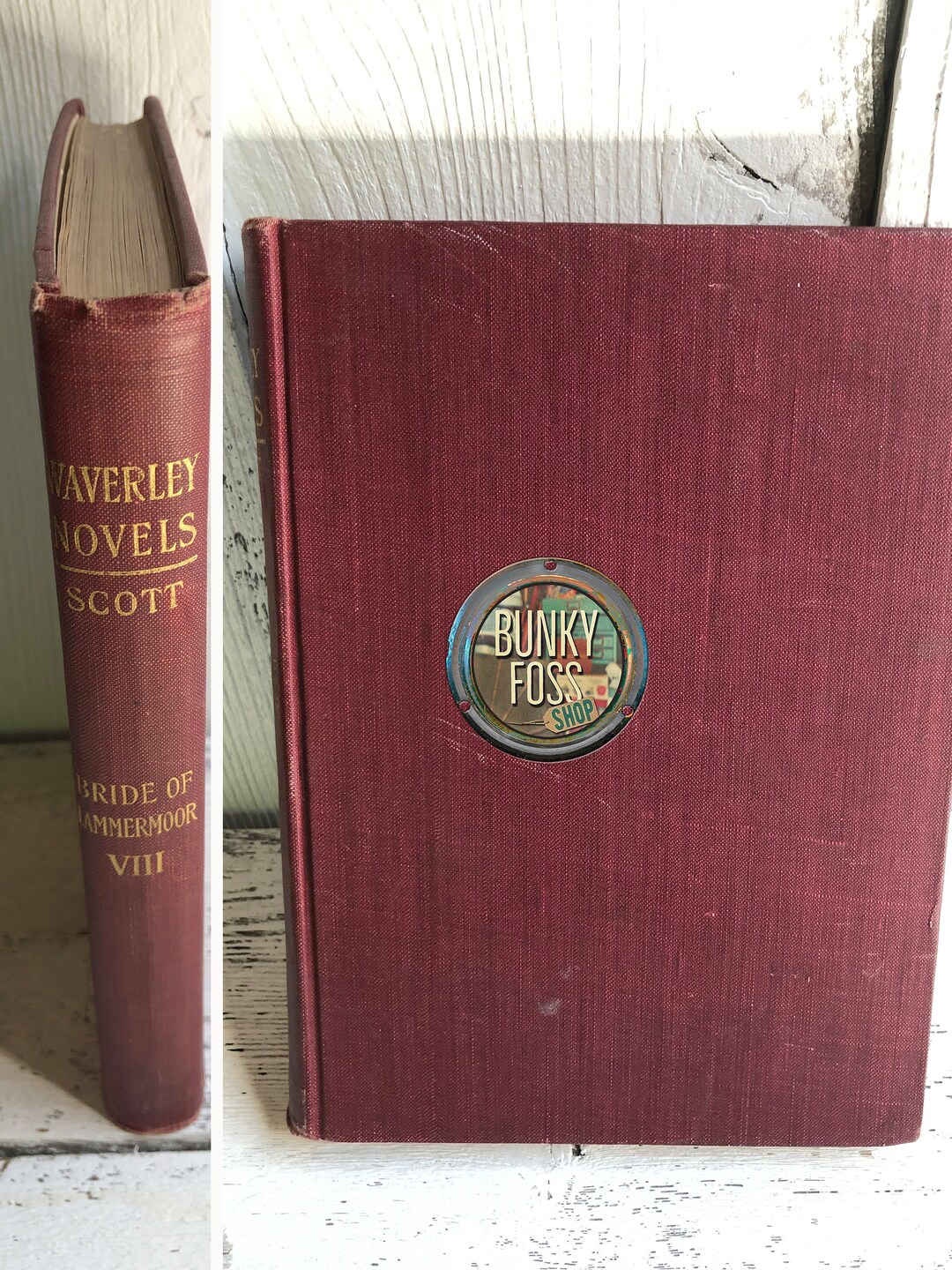 Vintage Waverly Novel, the Bride of Lammermoor, Sir Walter Scott - Etsy