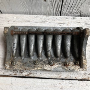 Antique Metal Drill Bit Holder, Old Drill Bit Holder, Metal Drill Bit ...