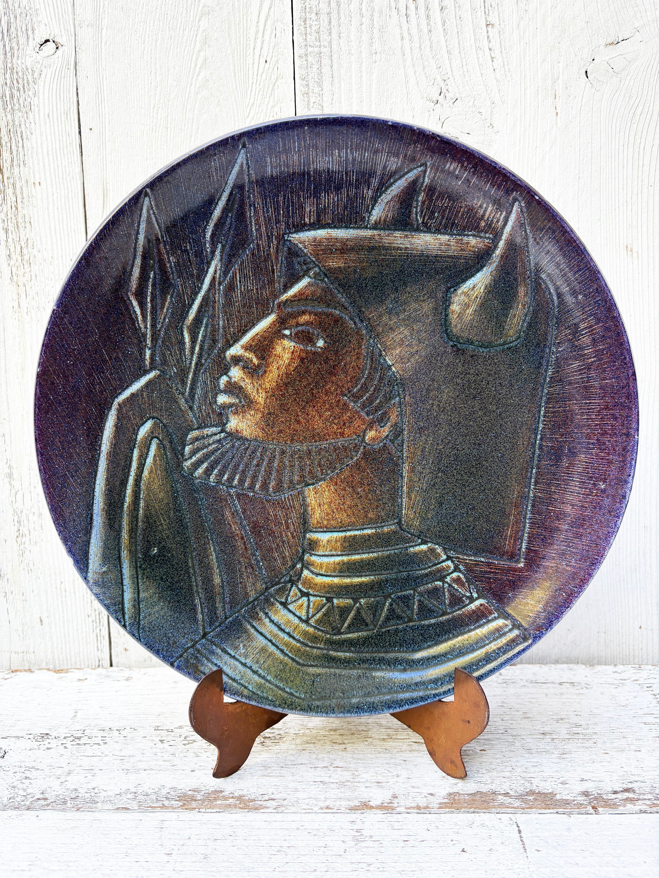 RARE! Vintage Bonnie Rehnquist for Törngrens Falkenburg Art Pottery ...
