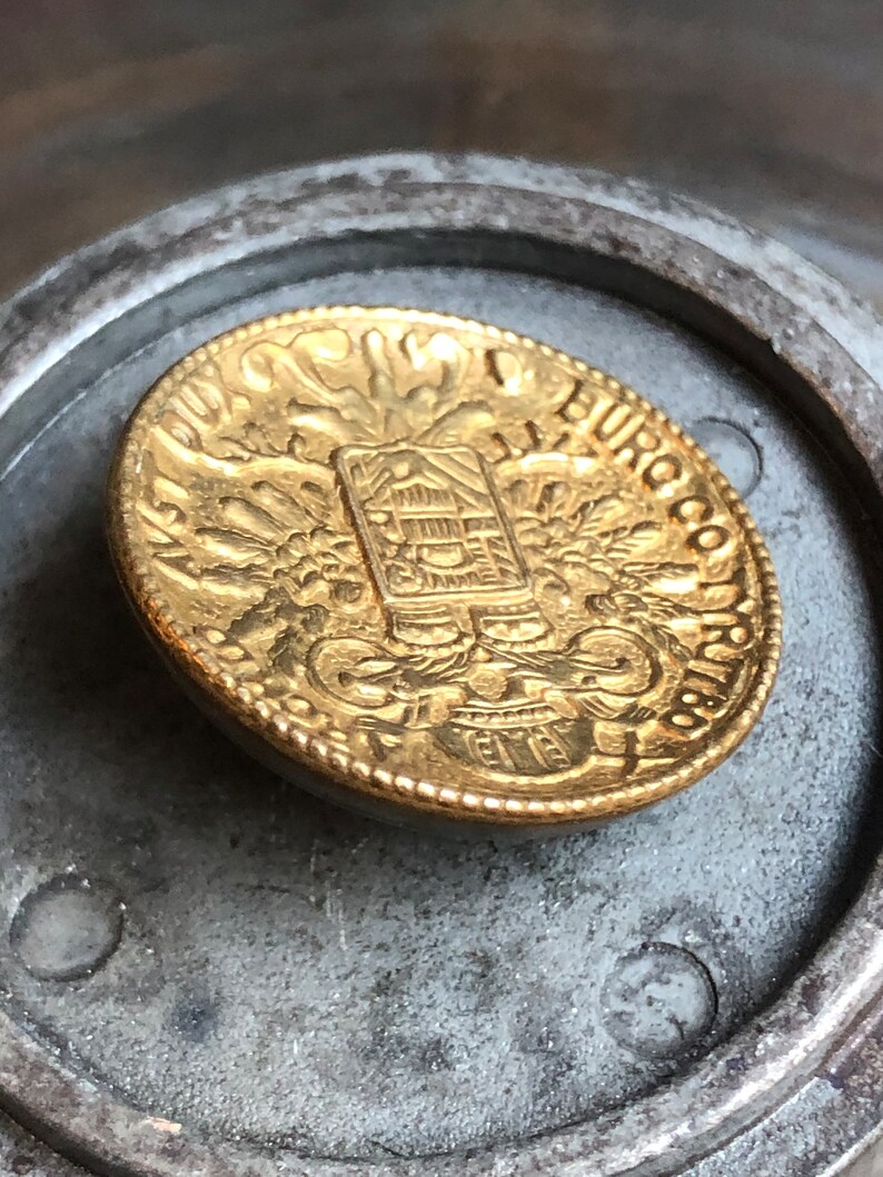 Antique Archid Avst Dux Burg Co TYR 1780 Gold Plated - Etsy