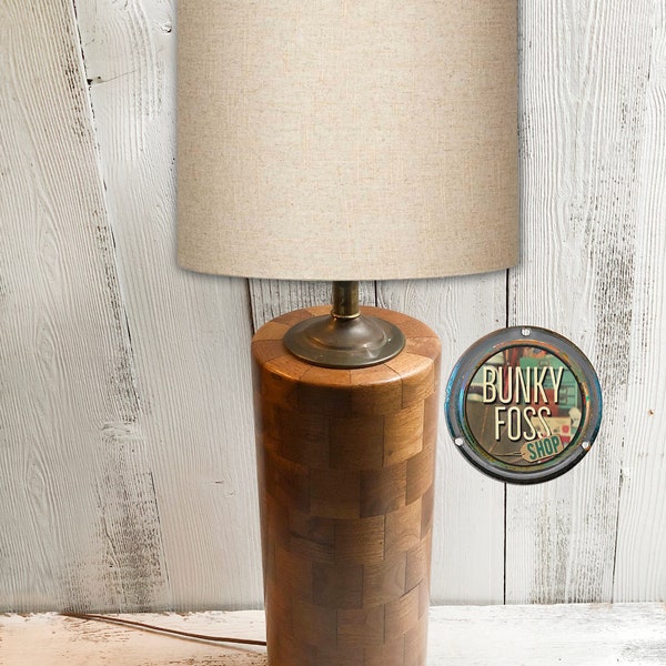 Wood Lamp - Etsy