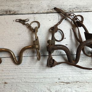 Vintage Brazilian Iron Horse Port Bits, Vintage Horse Bits, Farmhouse ...