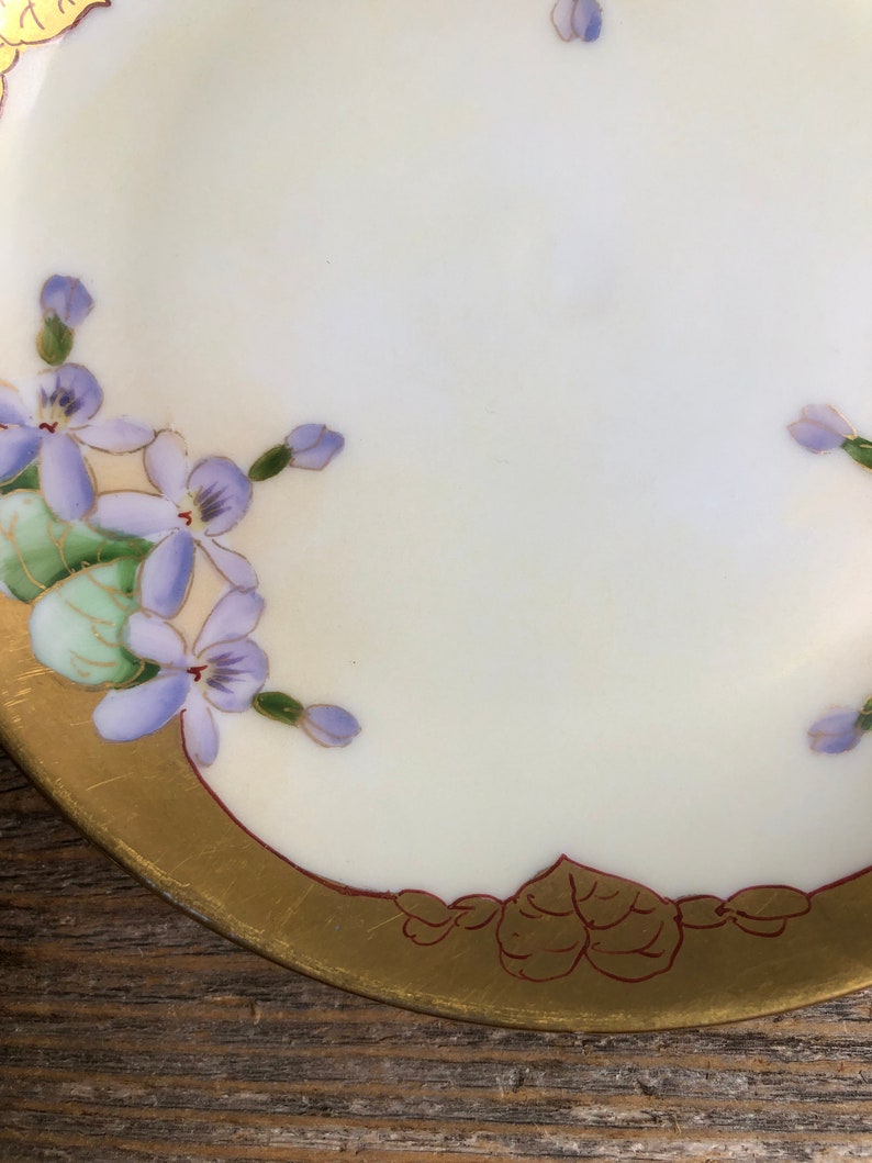 RARE Antique Signed Pickard Hand Painted Porcelain Small - Etsy