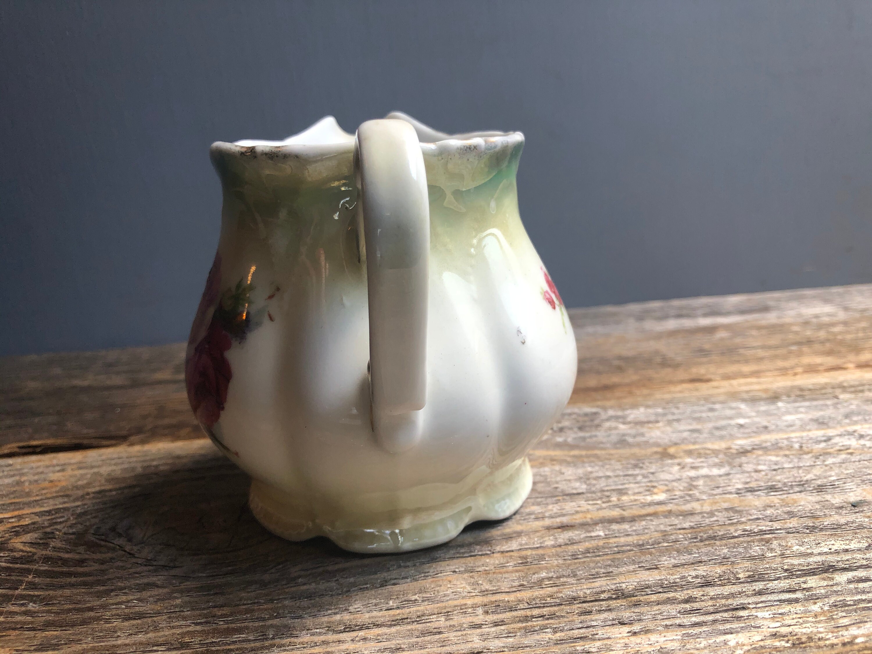 Antique Gorgeous German Porcelain Roses Creamer Pitcher - Etsy