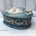 Vintage Genuine Incolay Stone Angel Heart Box, Incolay Stone, USA ...