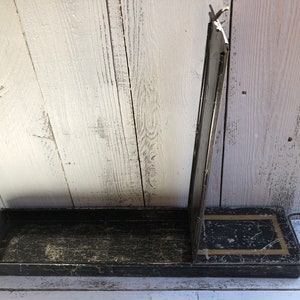Antique Metal Map/document Metal Hinged Box, Metal Map Box, Metal ...