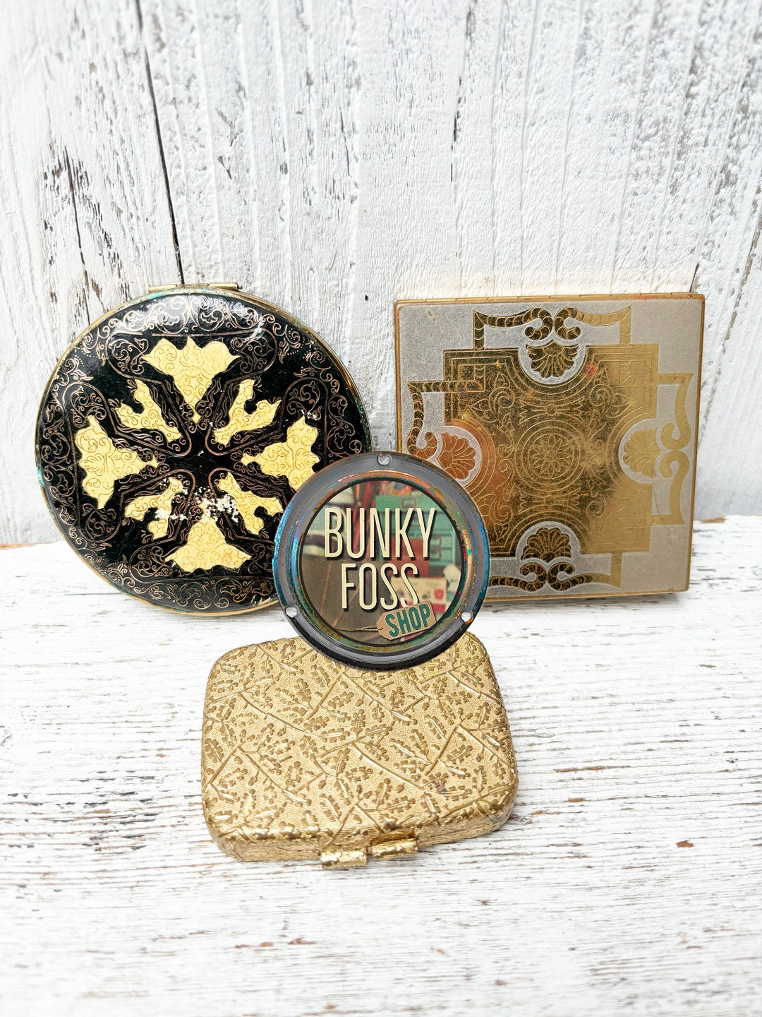 Vintage Compact Cases,henriette Art Deco Compact, Henriette Compact ...