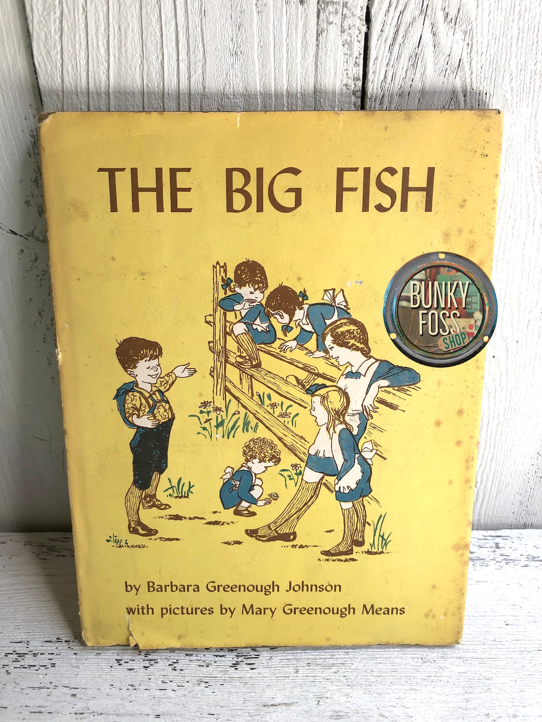 Vintage the Big Fish Book,first Edition, Barbara Greenough Johnson ...