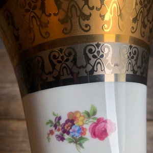 RARE Vintage Casa Bohemia SA Sneroll Porcelain Vase Sneroll - Etsy