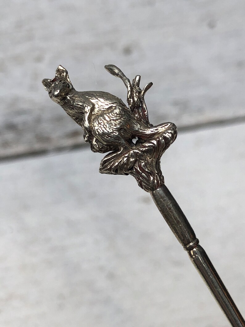Vintage Australian Sterling Silver Kangaroo Spoon by Zygmunt Libucha - Etsy