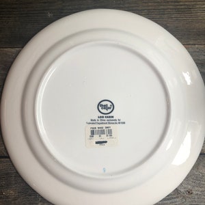 Vintage the Cellar Log Cabin Plates & Pitcher Set Log Cabin - Etsy