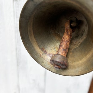 Vintage Bronze Sheep/cow Bell, Old Bell, Bronze Bell, Vintage Farm Bell ...
