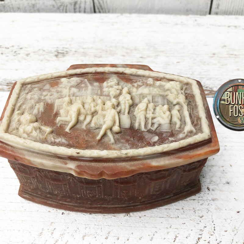 Incolay Stone Jewelry Box - Etsy