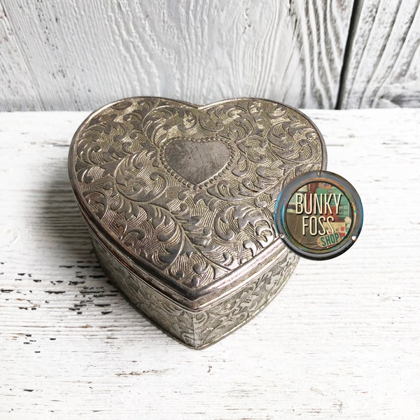 Heart Trinket Box - Etsy